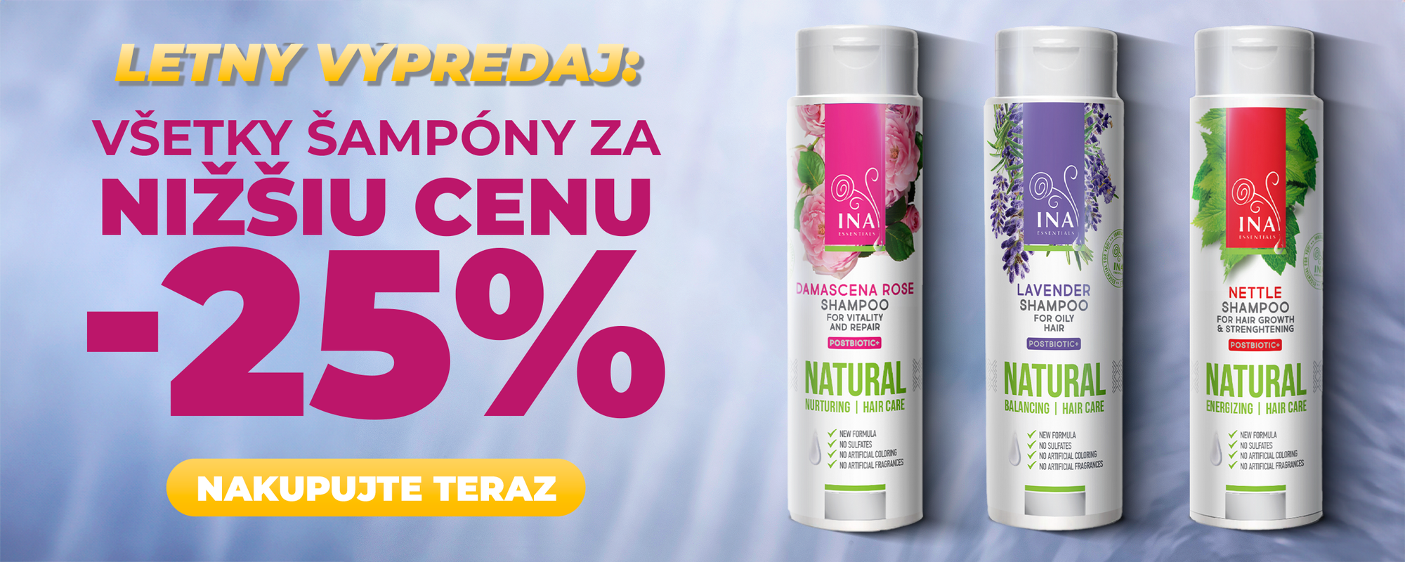 Rodinný internetový obchod so 100% BIO kozmetikou | InaEssentials.SK