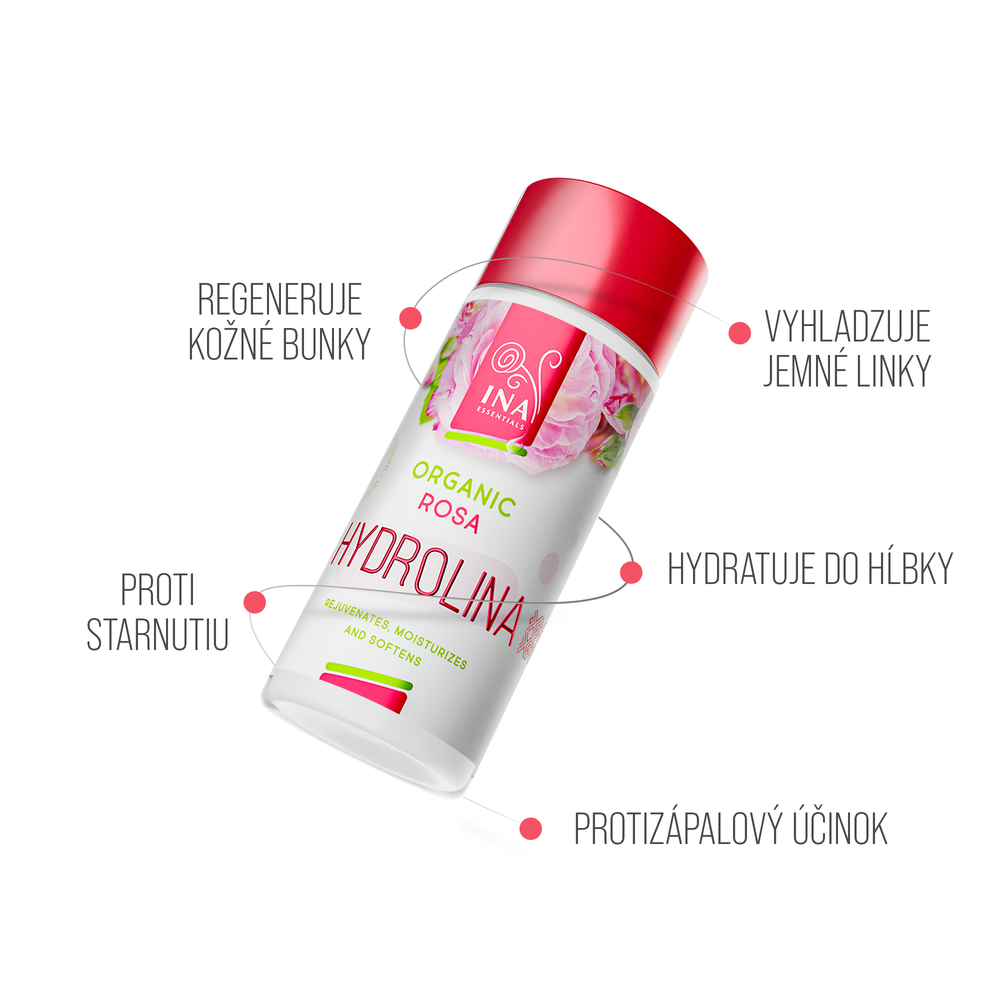 Bio | Organické vody - Hydrolina | InaEssentials.SK